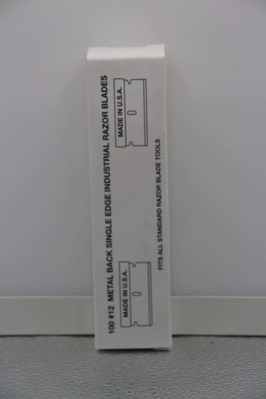 Metal Black Single Edge Industrial Razor Blades Packets - Grayson Auto ...